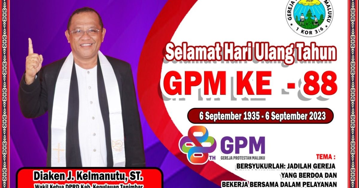 Jahit Toleransi Jelang HUT ke-88 GPM, 3 Jemaat di Saumlaki Gelar LGJ ...