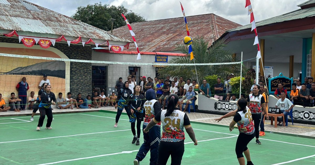 TUNDUKAN LPP AMBON DI FINAL, BAPAS AMBON SABET JUARA 1 VOLI PUTRI ...